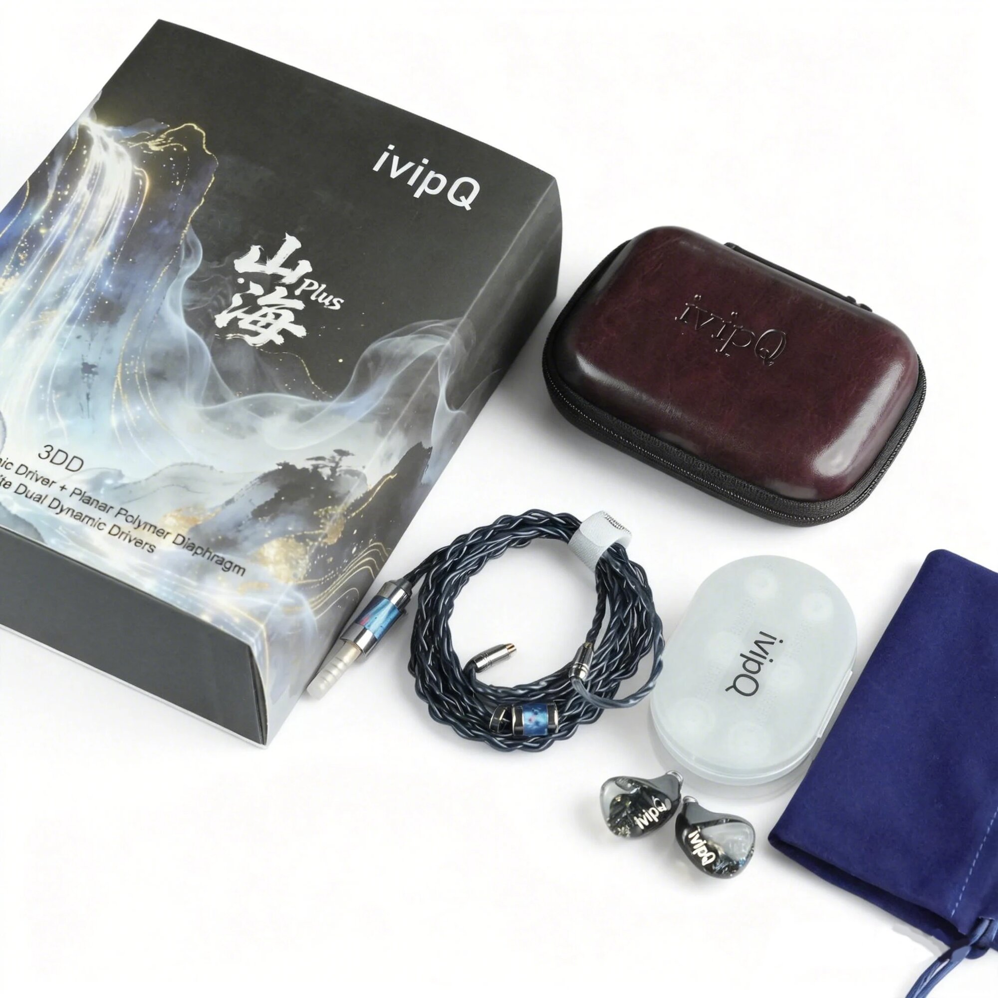 IvipQ Shanhai Plus Purple Gold наушники