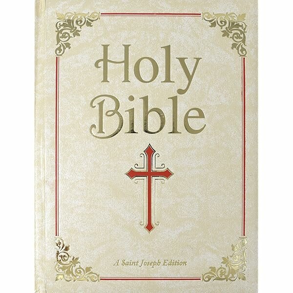 New Catholic Bible Family Edition Imitation Leather Catholic Book Publishing Corp Reprinted books