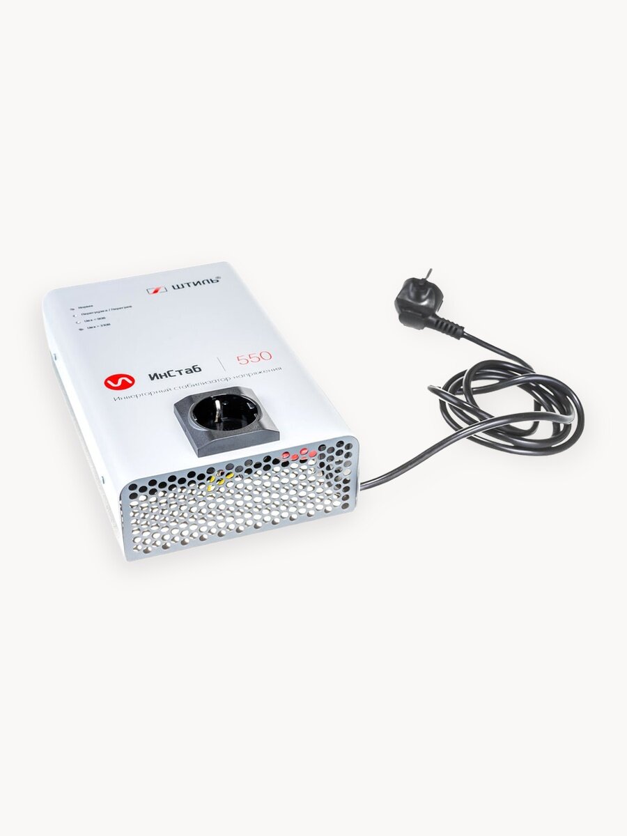 Инверторный однофазный стабилизатор Штиль ИнСтаб IS550 220 В 550 ВА