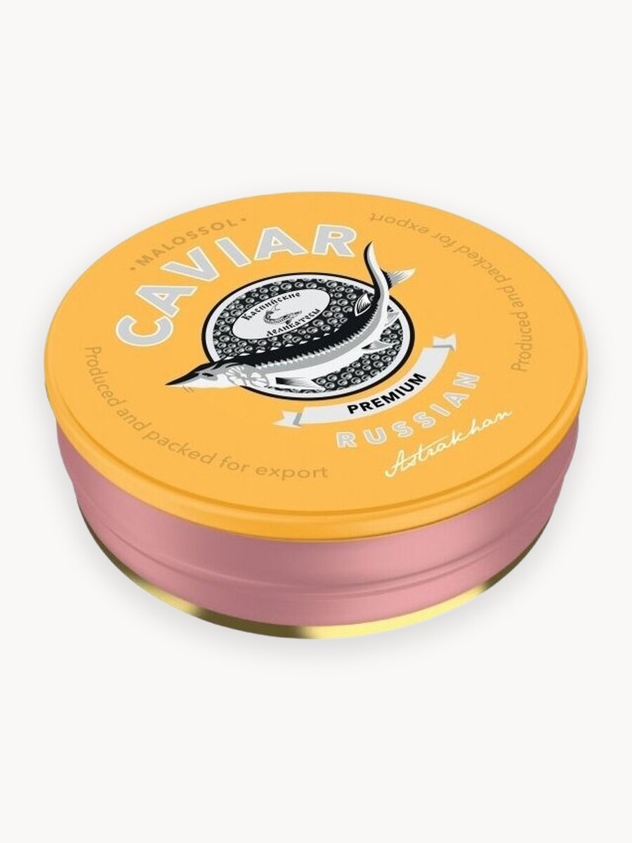 Чёрная Осетровая Икра Премиум (500гр)