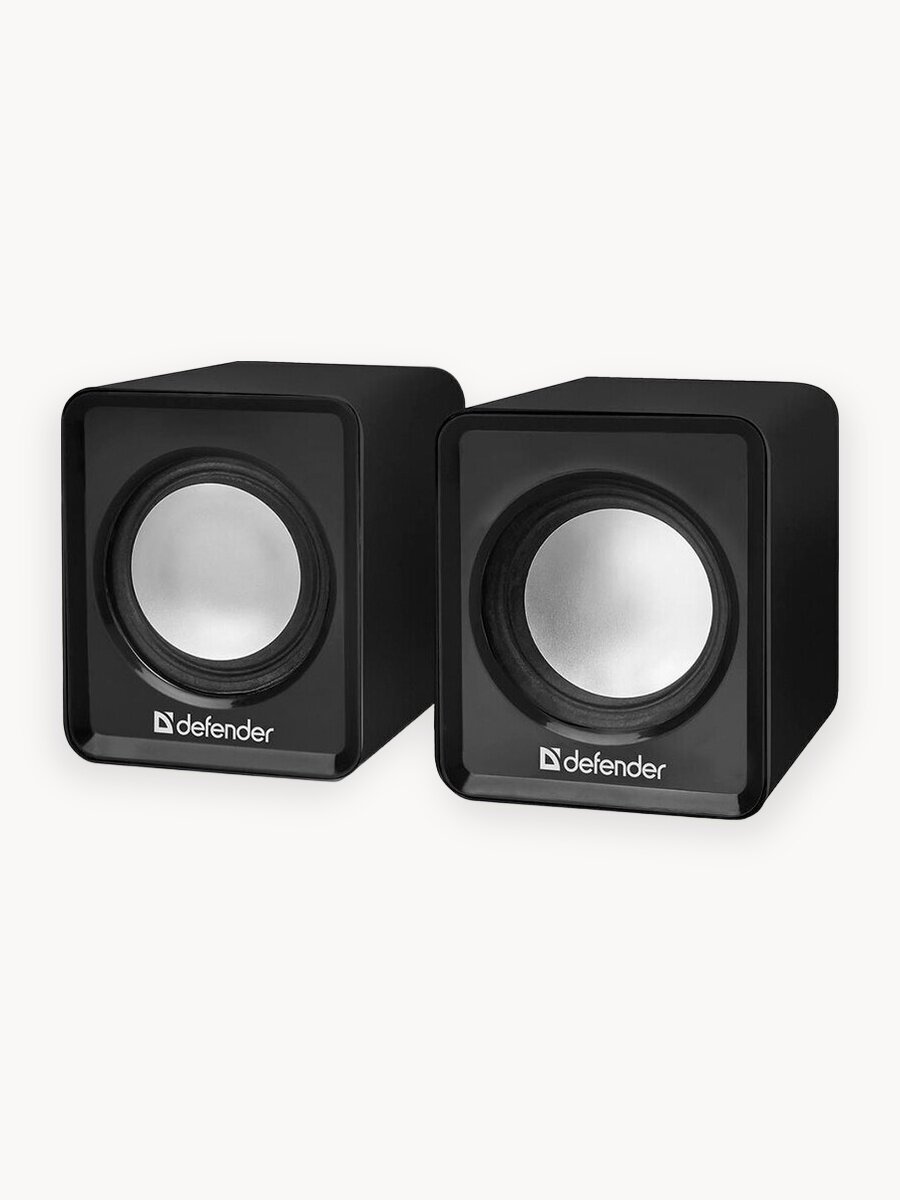 Акустическая система 2.0 Defender SPK 22 черный 65503