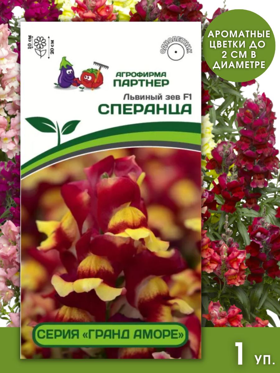 Семена цветов львиный зев Партнер
