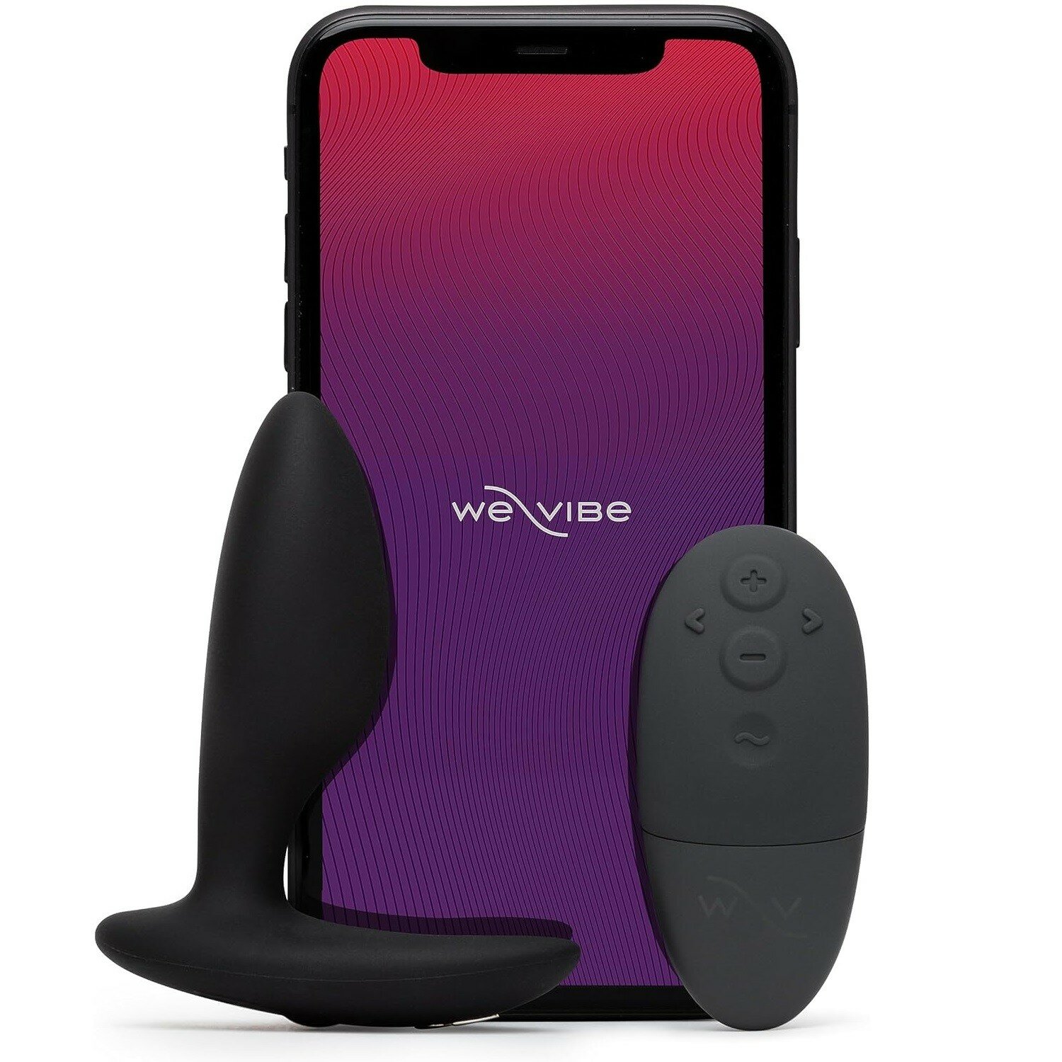 Анальная вибровтулка с пультом ДУ We-Vibe Ditto+, черный (SNDT2SG4)