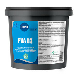 Клей ПВА Kiilto D3 3 кг