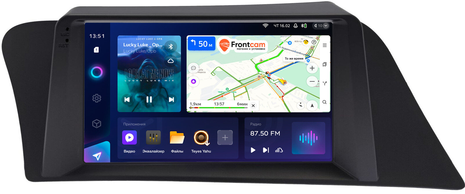 Штатная магнитола Teyes CC3 2K 4/64 9.5" RM-9-2384 Lexus RX 270, RX 350, RX 450h 2008-2015 (вид 1, тип D, can LZ) Android 10 (4G-SIM, DSP, QLed)