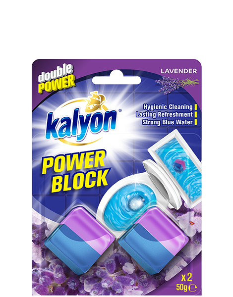 Kalyon туалетный блок для сливного бачка Лаванда