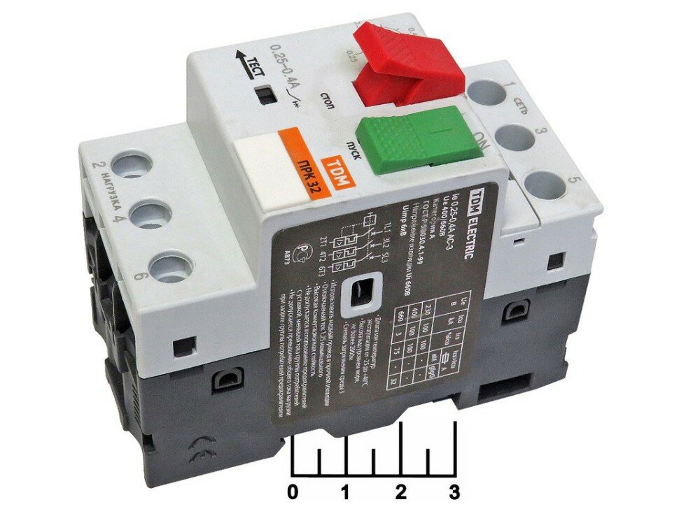 Контактор (пускатель) 660V 0.4A ПРК32 TDM (SQ0212-0003)