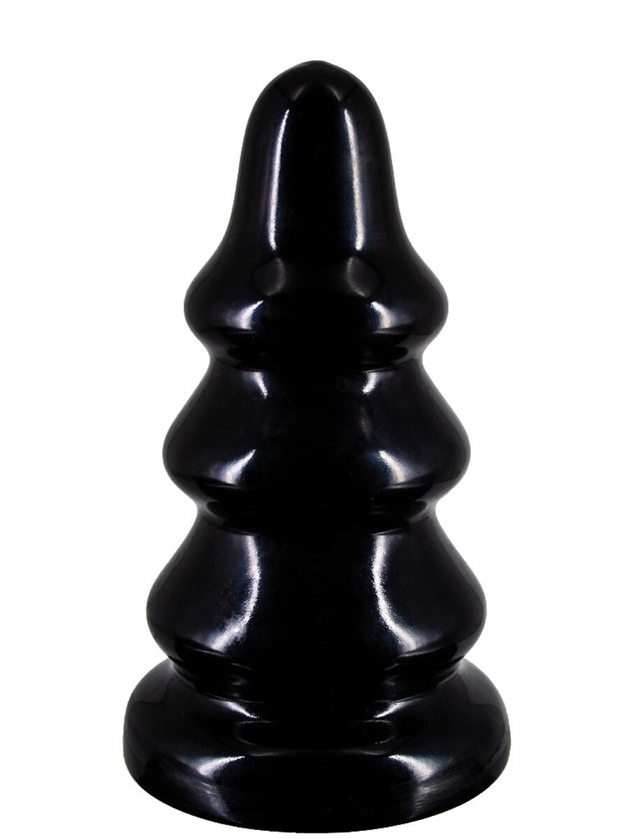 Анальная пробка, черная, 18см