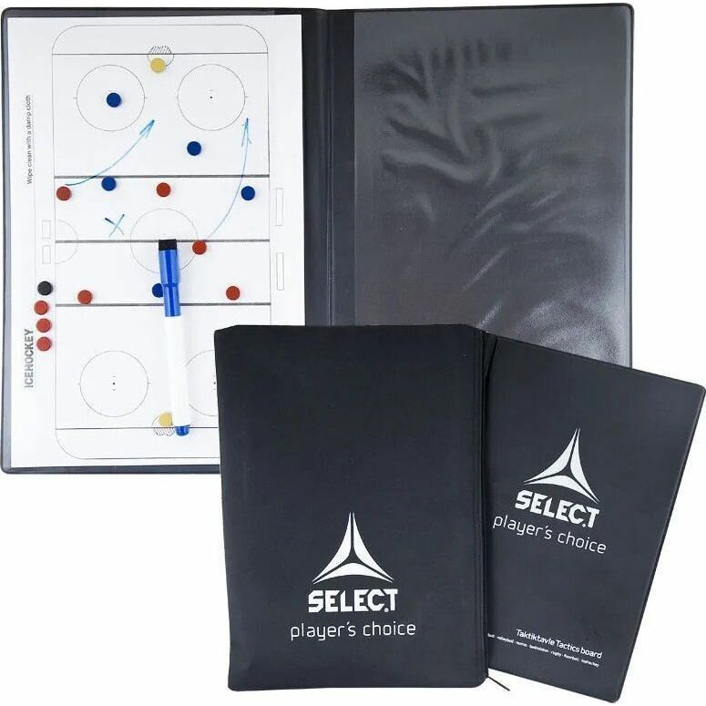 Тактическая доска SELECT TACTIC CASE A4 ALL GAMES (черный)