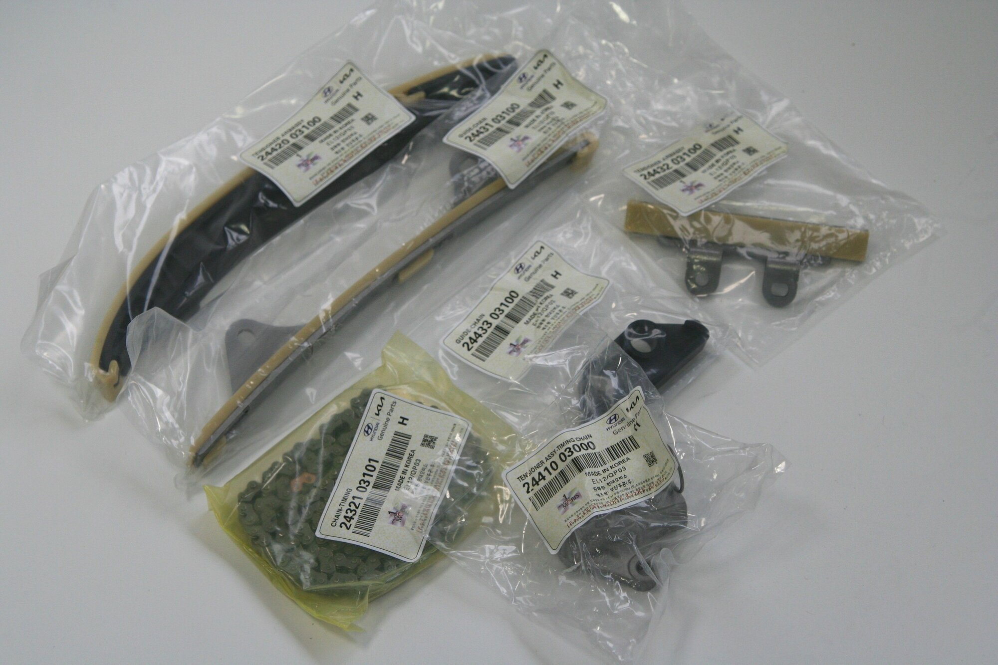 Комплект цепи ГРМ Hyundai Kia 1.4 G4LC