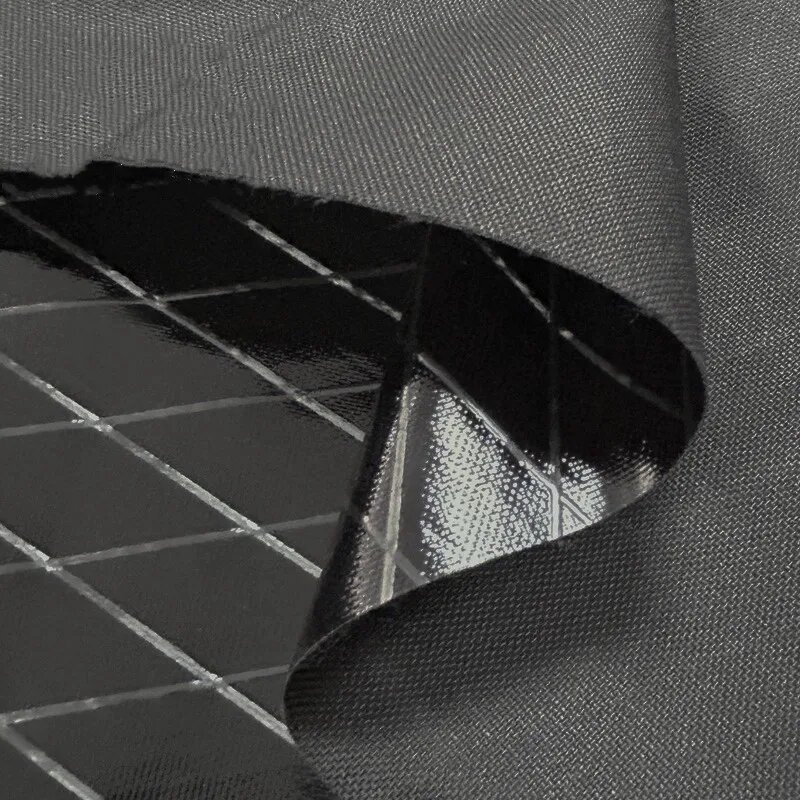 Черная водонепроницаемая ткань X-Pac 600D полиэстер 1,5 м