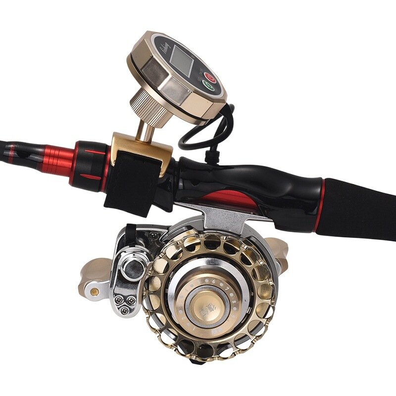 Рыболовное колесо Kemailong Taurus, с цифровым дисплеем, для морской рыбалки