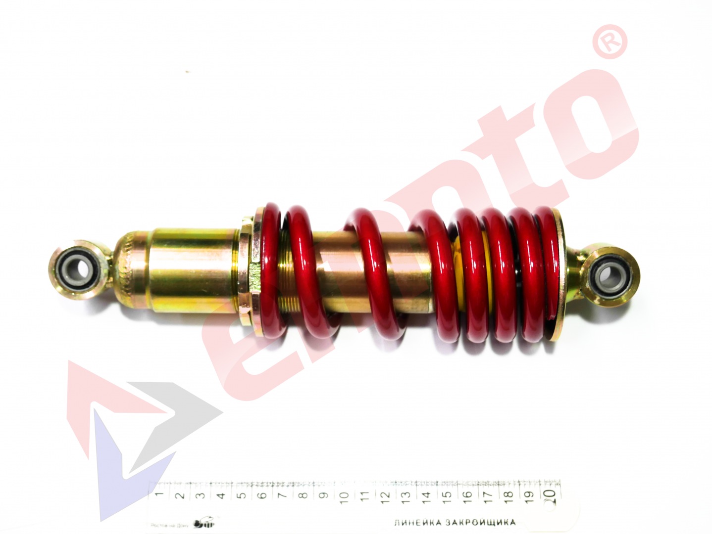Амортизатор задний (L-266mm, D-10mm, d-10mm) Racer RC200-250 CS Skyway, STELS SB 200