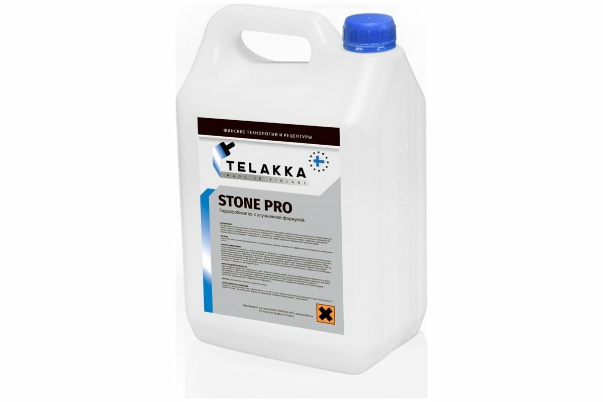 Telakka Гидрофобизатор с улучшенной формулой 10л GIDROFOB STONE PRO 10л 4631160697821