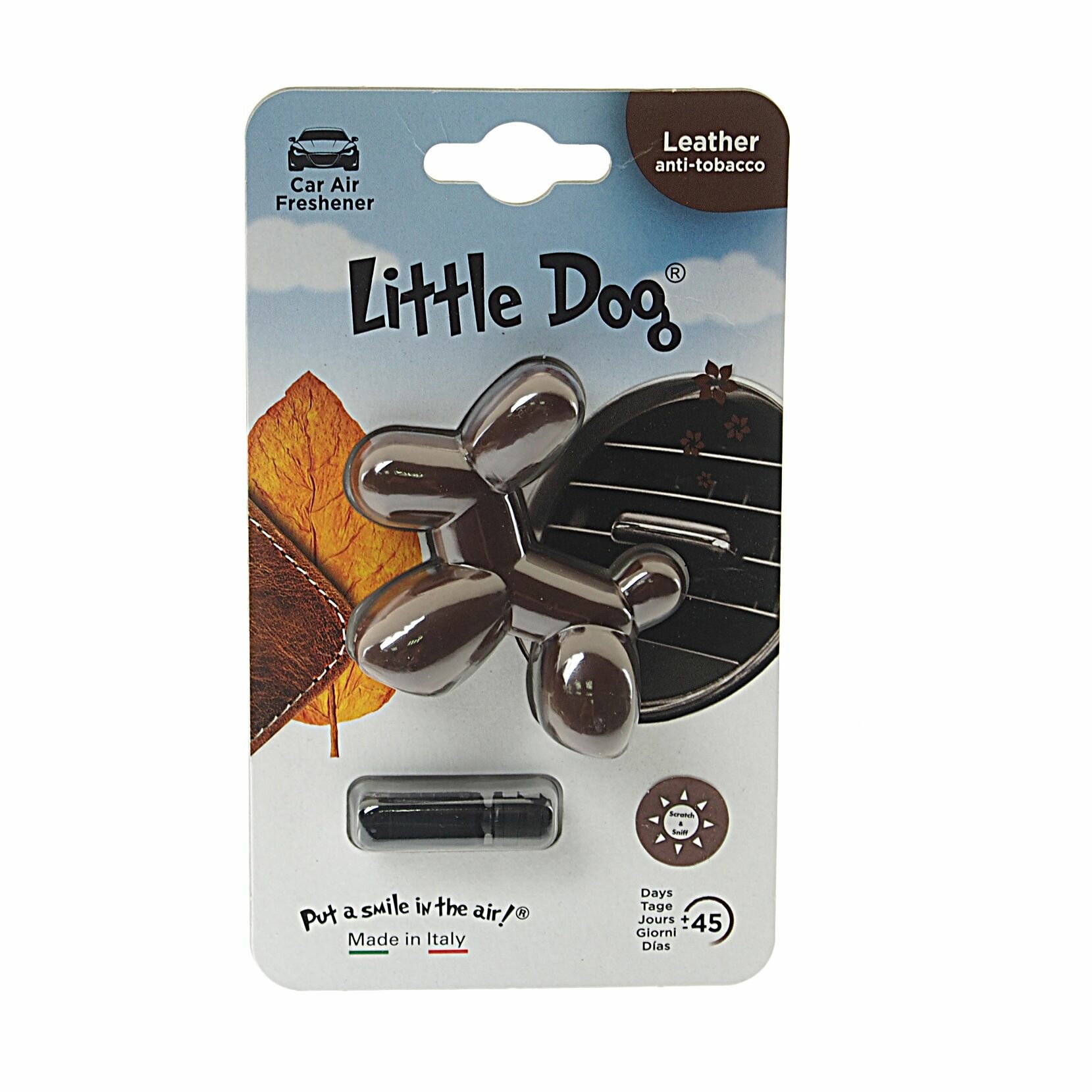 Ароматизатор воздуха ED0505 Little Dog (Новая кожа) на дефлектор, 3D-Polymer Drive Int