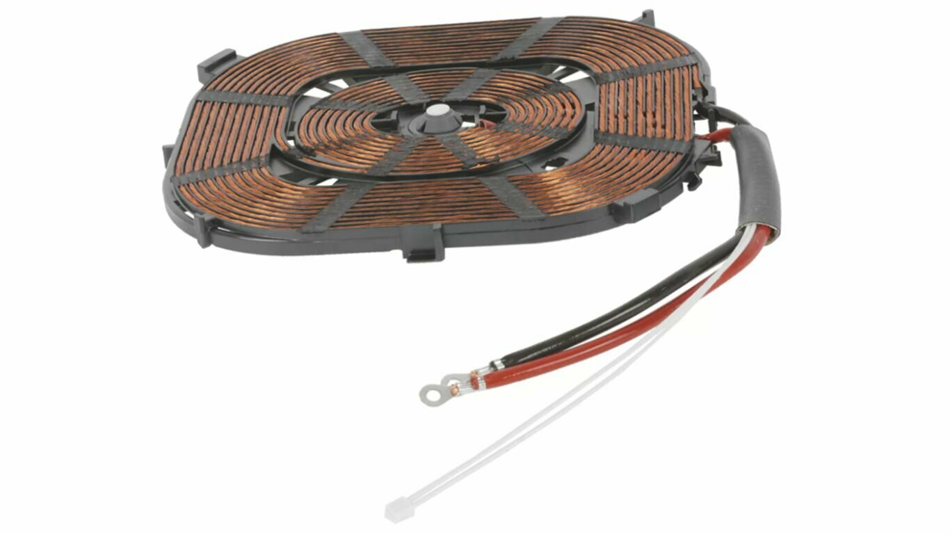 Конфорка SIEMENS 11028296, металл, для индукционной плиты, длина кабеля 220 мм. Товар уцененный