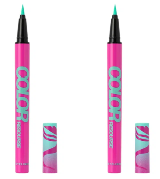 Лайнер для глаз Love Generation Color resourse, тон 03 лазурный, 0,6 мл, 2 шт