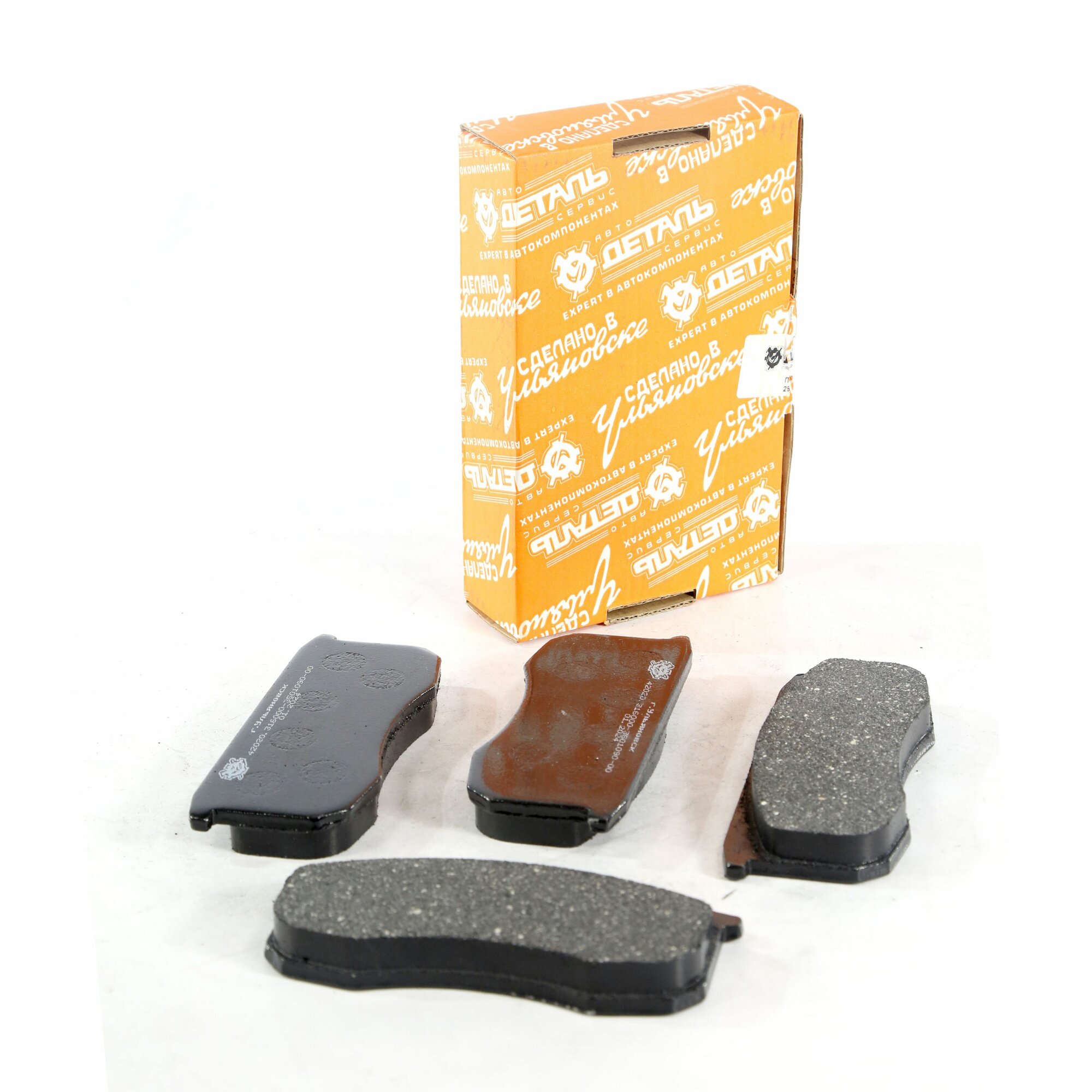 Колодка тормозная передняя УАЗ 3160, Патриот, Хантер (к-т 4 шт) Стандарт