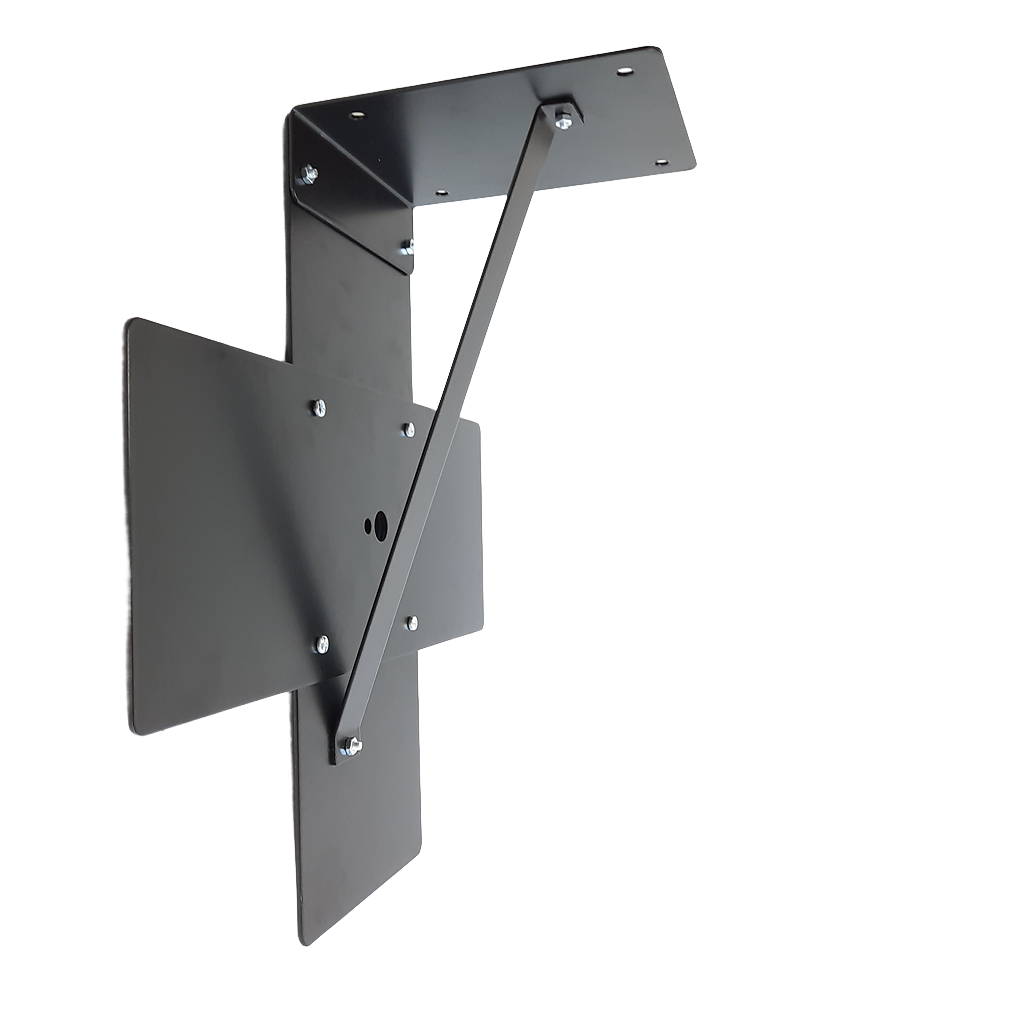 Кронштейн Триада КН-82 черный, для круговых антенн сотовой связи с основанием 86 мм