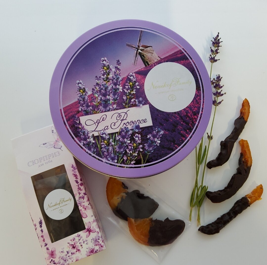 Манго и апельсин в шоколаде Novikof Family