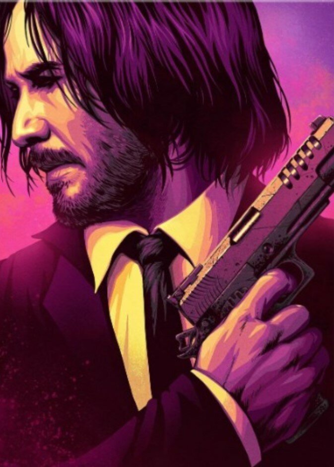 Кинопостер «Джон Уик» №2