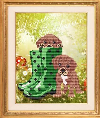 Схема для вышивания бисером Бродосский дог