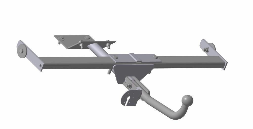 Фаркоп WESO 5256-A на Daewoo Nexia 2008-