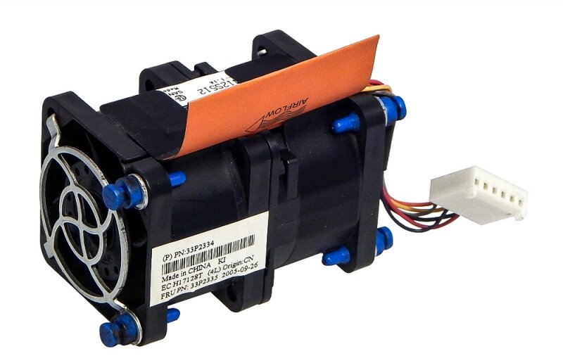 Вентилятор IBM 33P2335 12v 40x40x48mm 16200