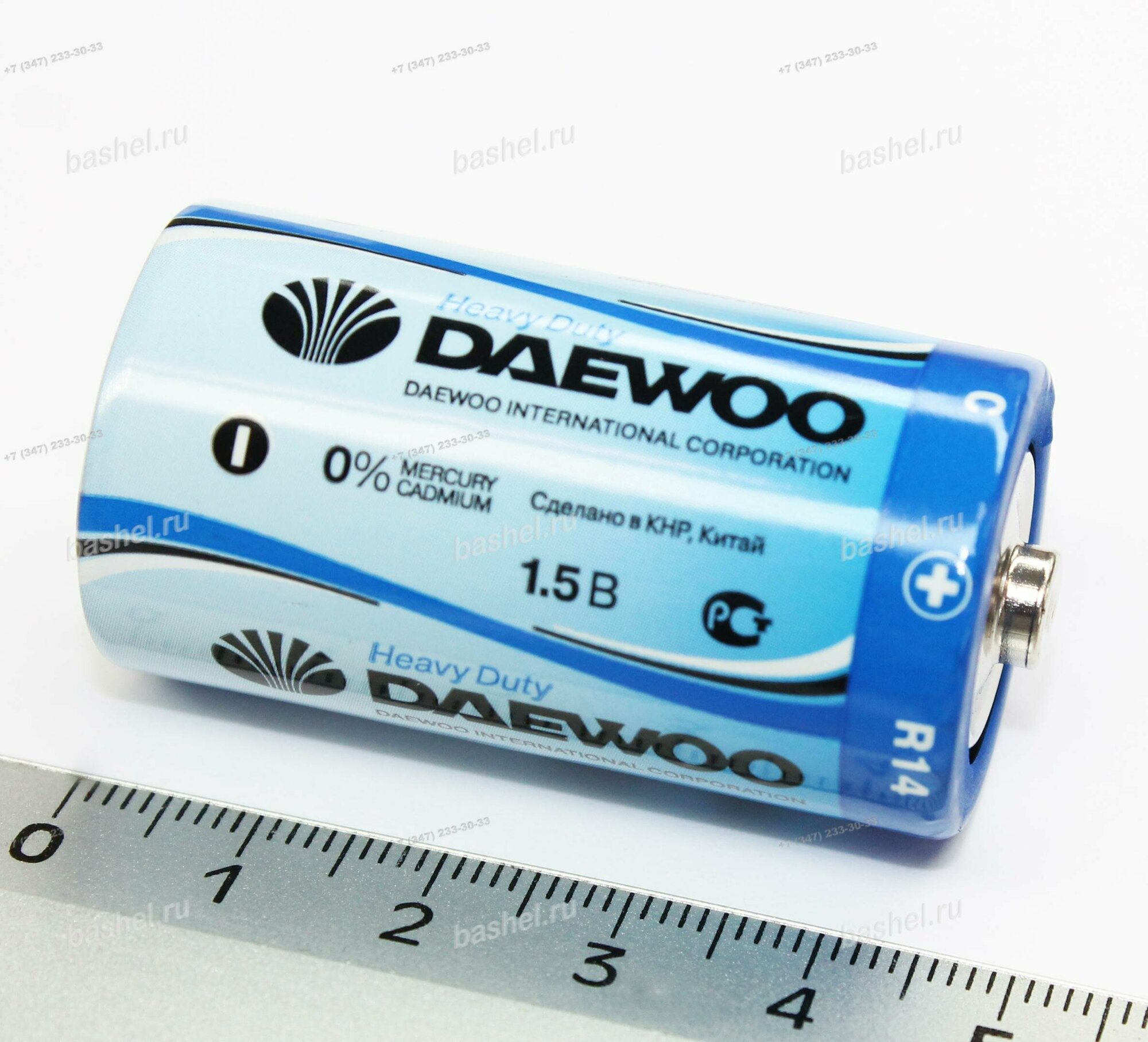 Батарейка Daewoo Heavy Duty R14 (C, 343)