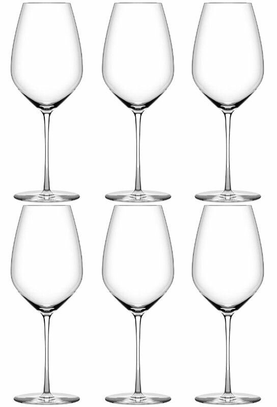 Набор бокалов для вина Bordeaux Stolzle Fino (656 мл), 9.5х25.4 см, 6 шт.