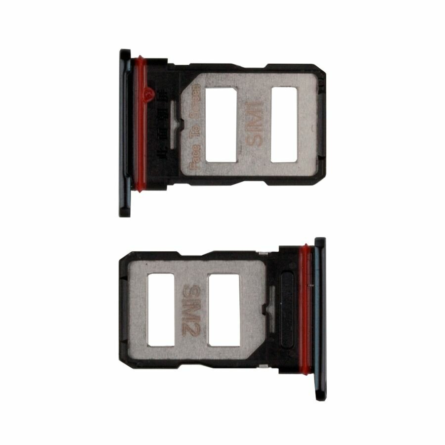 Контейнер SIM/держатель/лоток для смартфона Xiaomi Poco F3/Mi 11i Черный