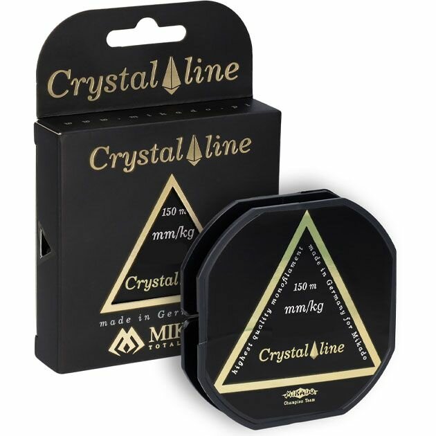 Леска мононить Mikado CRYSTAL LINE 0,38 (150 м) - 13.60 кг.