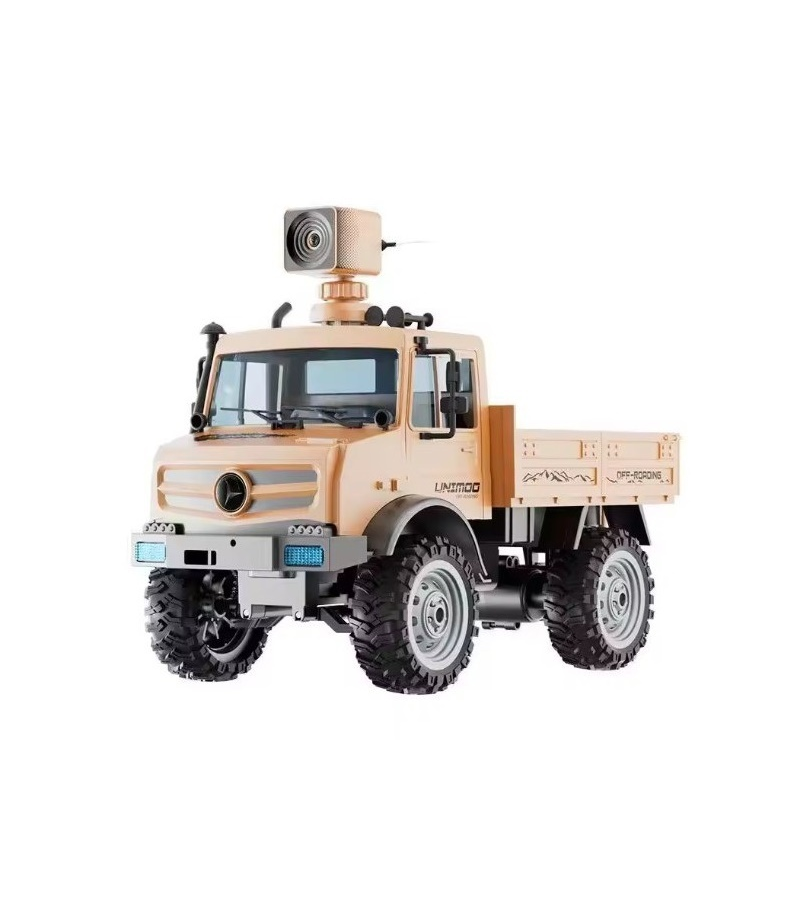 Радиоуправляемая машина WPL Следопыт с FPV HD WIFI камерой (песочная) 4WD 1/16 2.4G RTR