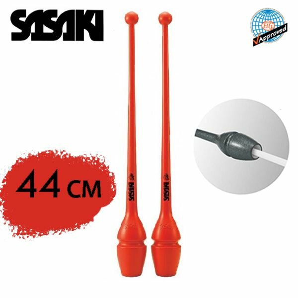Булавы SASAKI M-34H 44см. BRR(Алые) FIG
