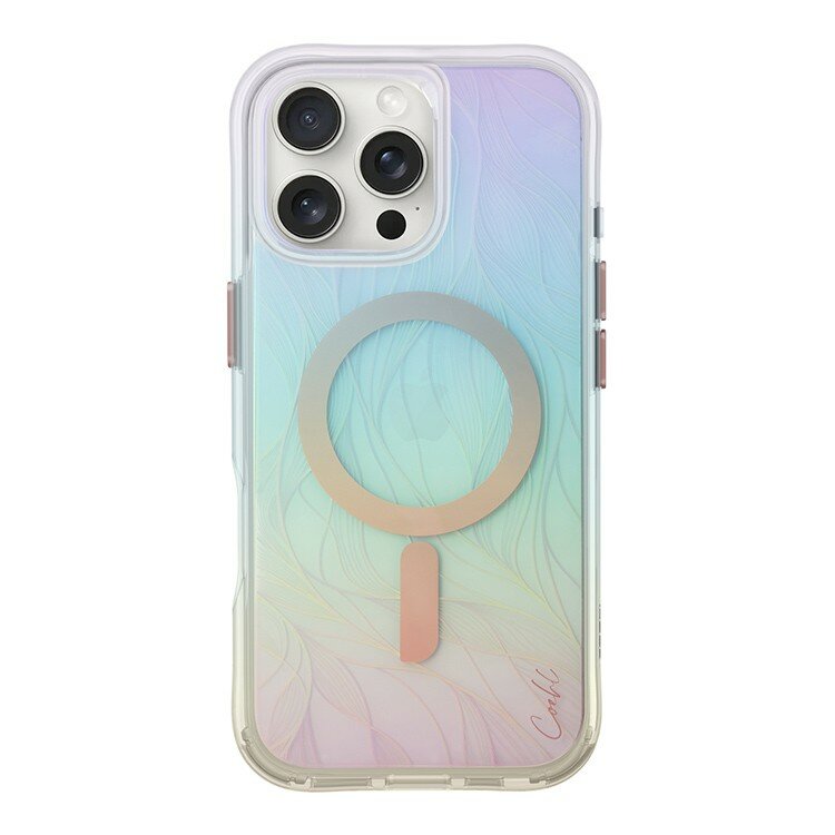 Uniq чехол для iPhone 16 Pro, COEHL Willow Iridescent с функцией MagSafe