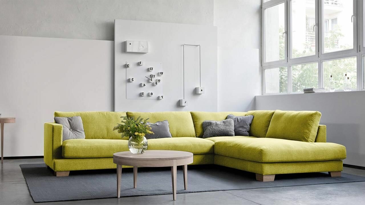 Угловой диван Плимут Правый 300х221х95 Альма 27