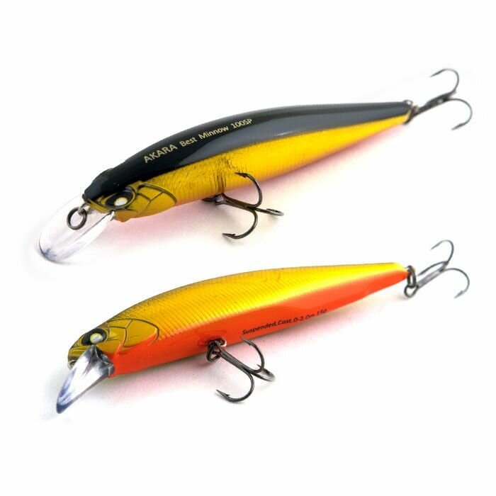 Воблер Akara Best Minnow 110SP 17гр. (3/5 oz 4,3 in) A59