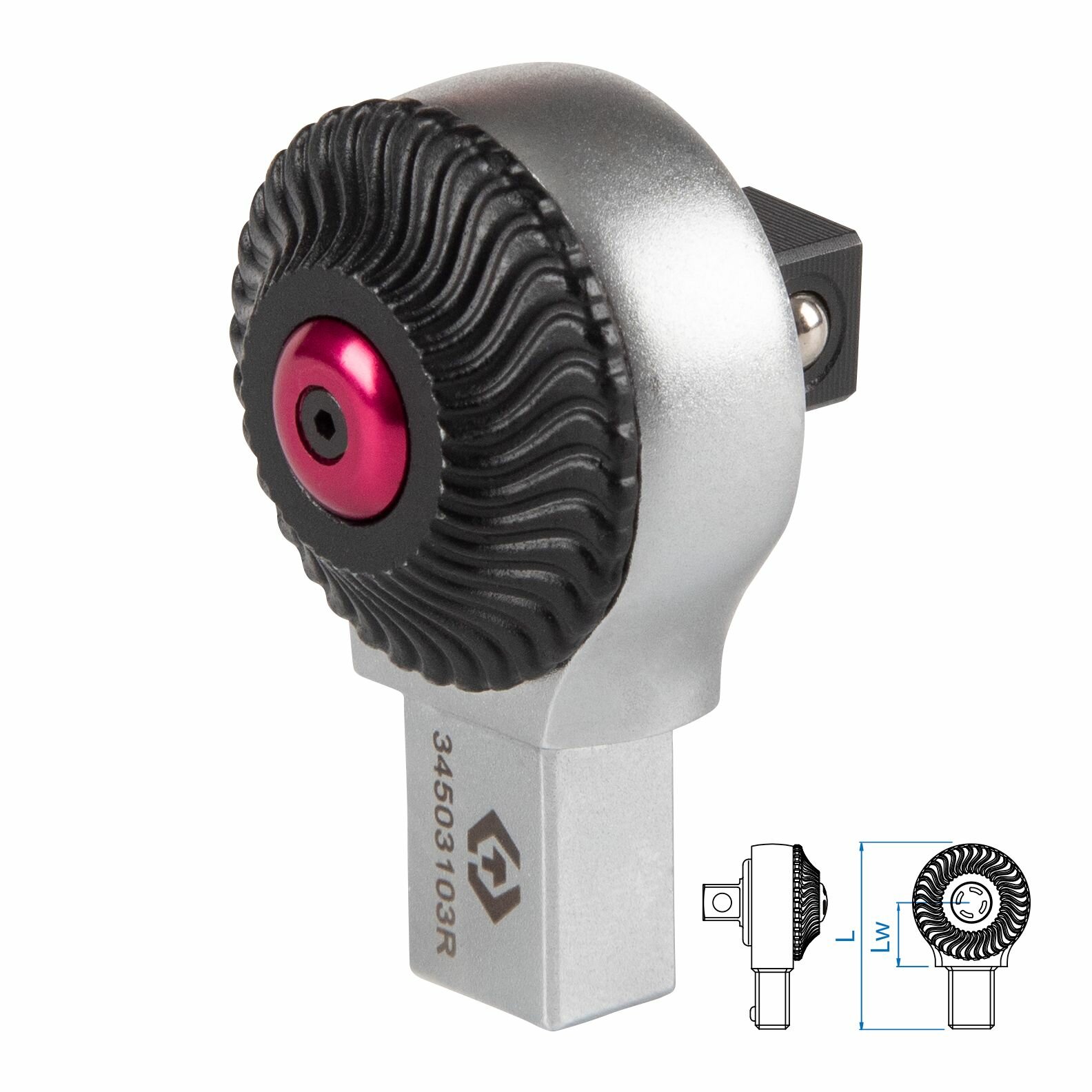 Насадка трещоточная серии "FIT" 3/8" 9х12 мм KING TONY