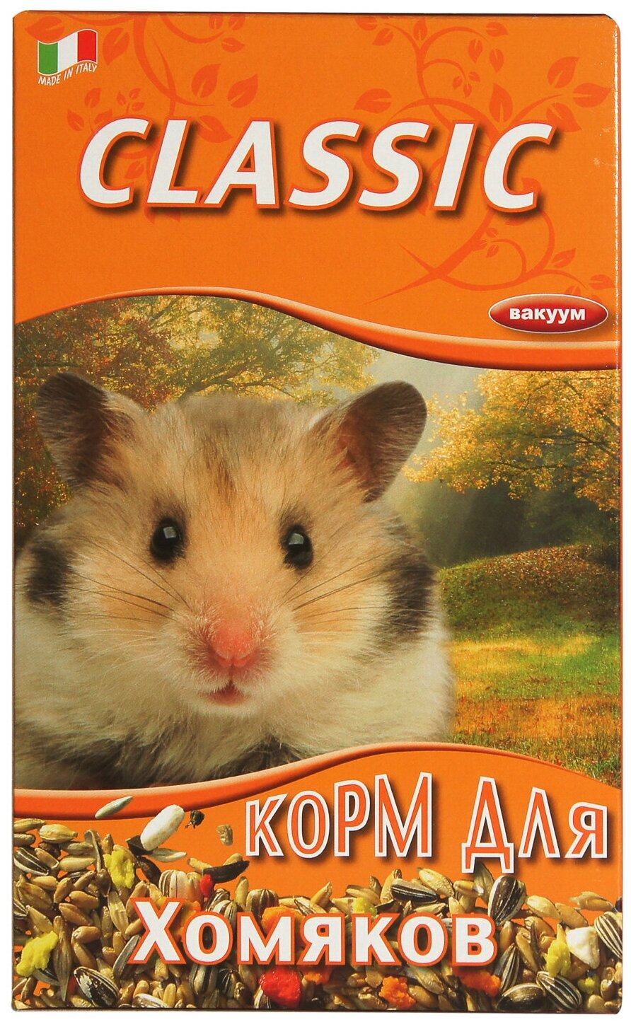 Корм для хомяков Fiory Classic, зерновая смесь, для взрослых, 400 гр.