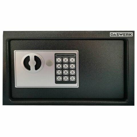 Сейф мебельный Daswerk 291343 SC-250EL 250х350х250мм, электронный замок, графит