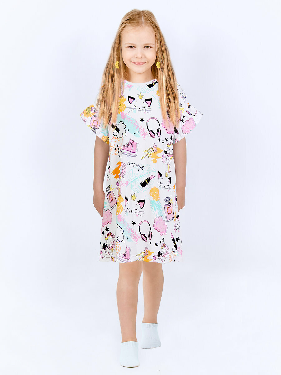 Сорочка ночная детская хлопок ночнушка