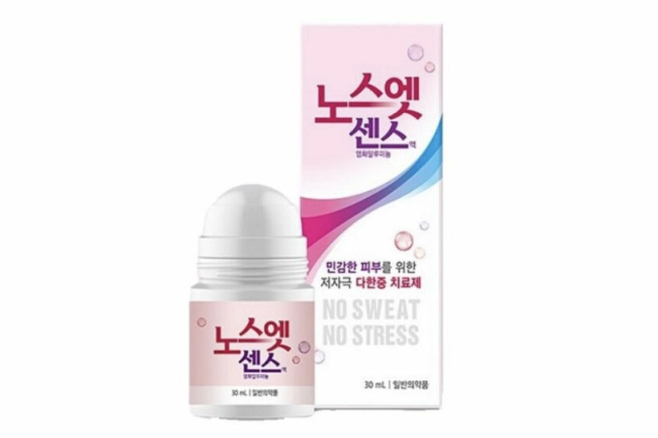 No Stress no Sweat Лечебный дезодорант - роллер против излишней потливости для чувствительной кожи, 30 мл