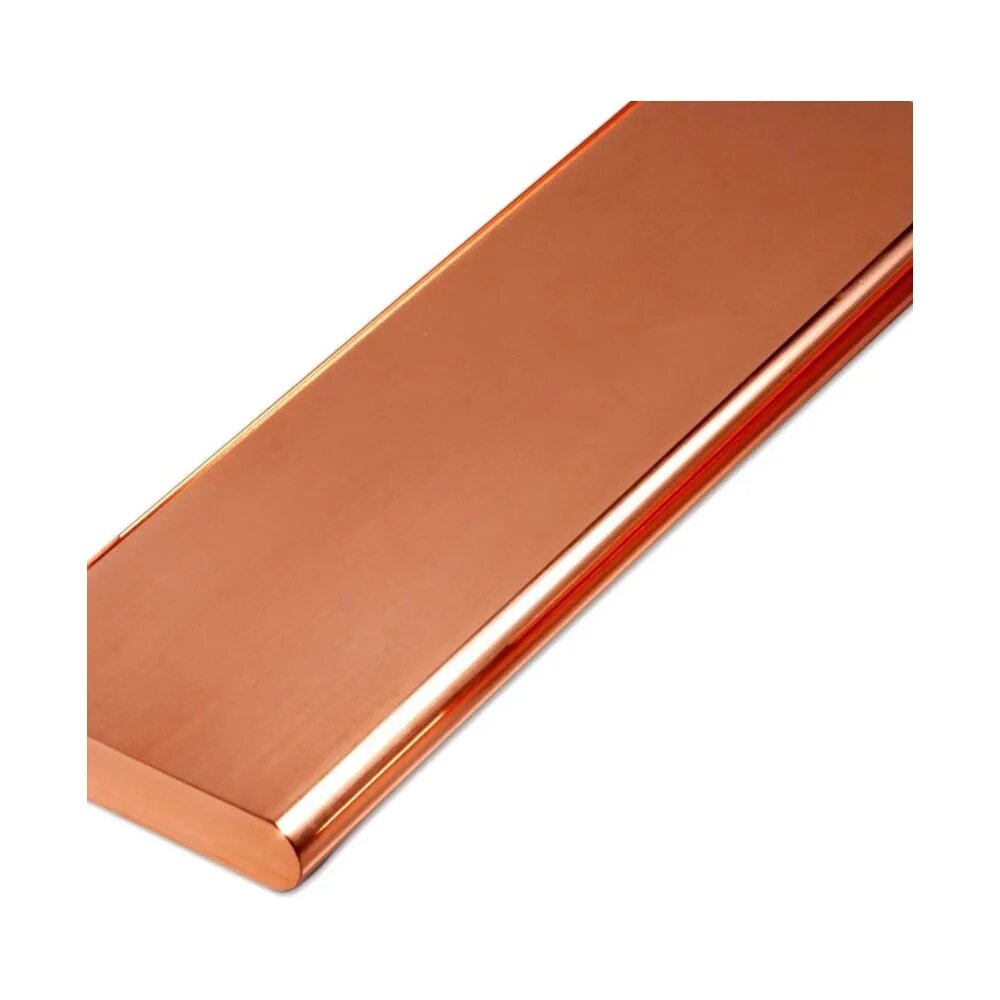 Шина медная АО кзоцм ШМТ 3x20x500 мм 1 шт Ш.3.20.500