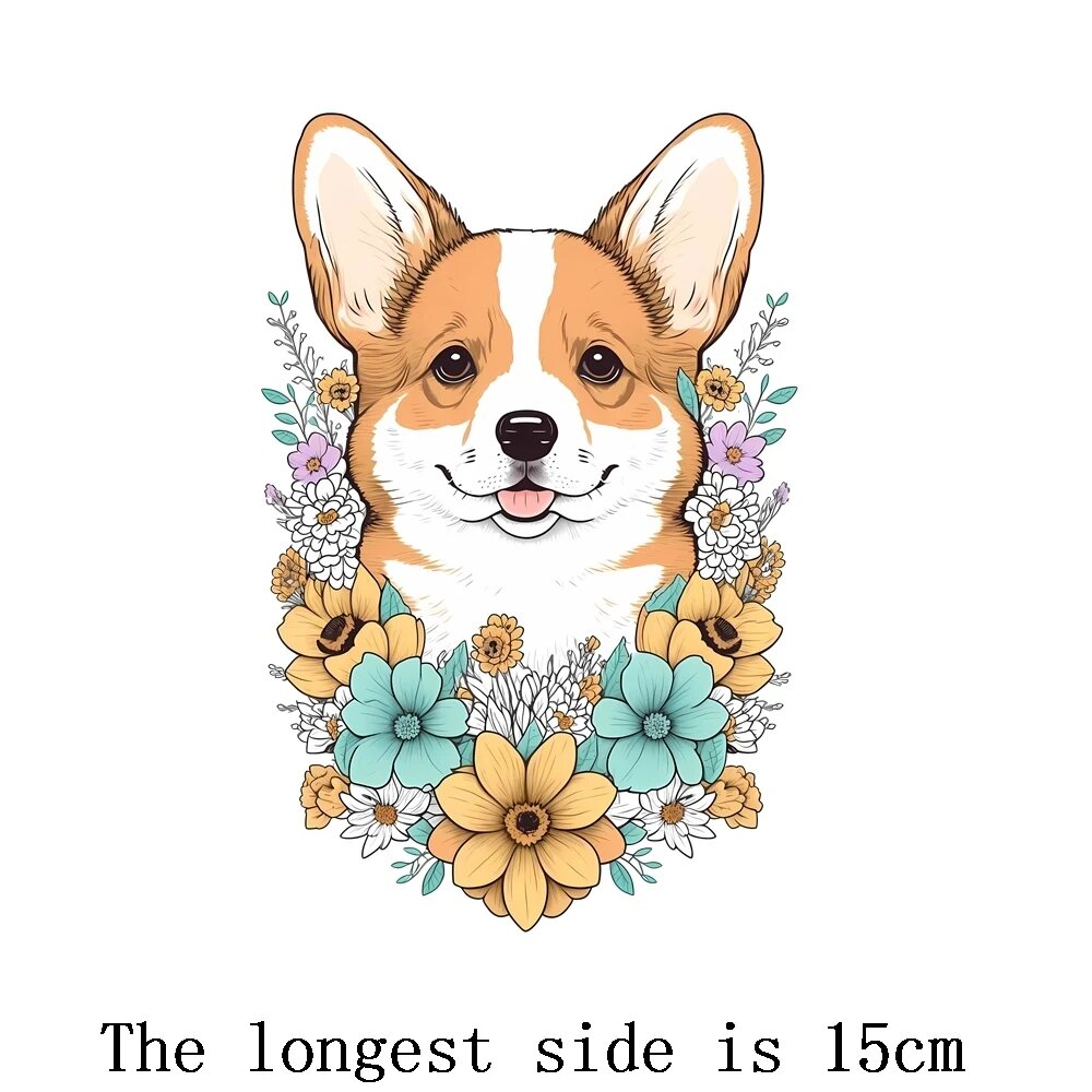 Теплопередающие нашивки животные 15 см Th3275-12