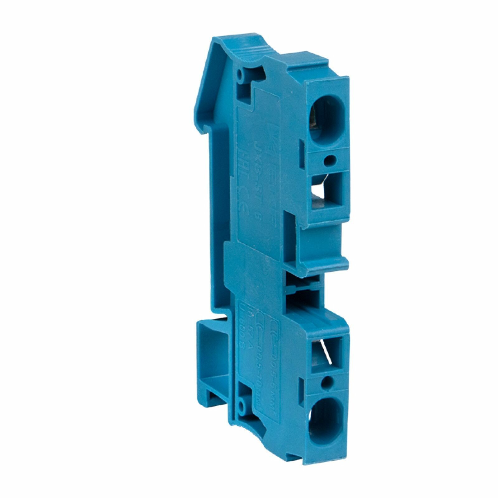 Колодка клеммная пружинная JXB-ST-6 52А, синяя, EKF PROxima - 24 штук