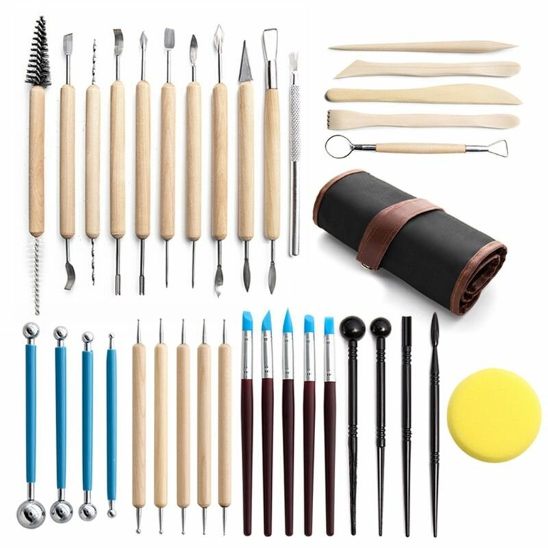 Набор гончарных инструментов 36 штук