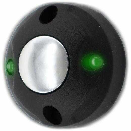 PUSHka (чёрный муар) кнопка выхода Олевс