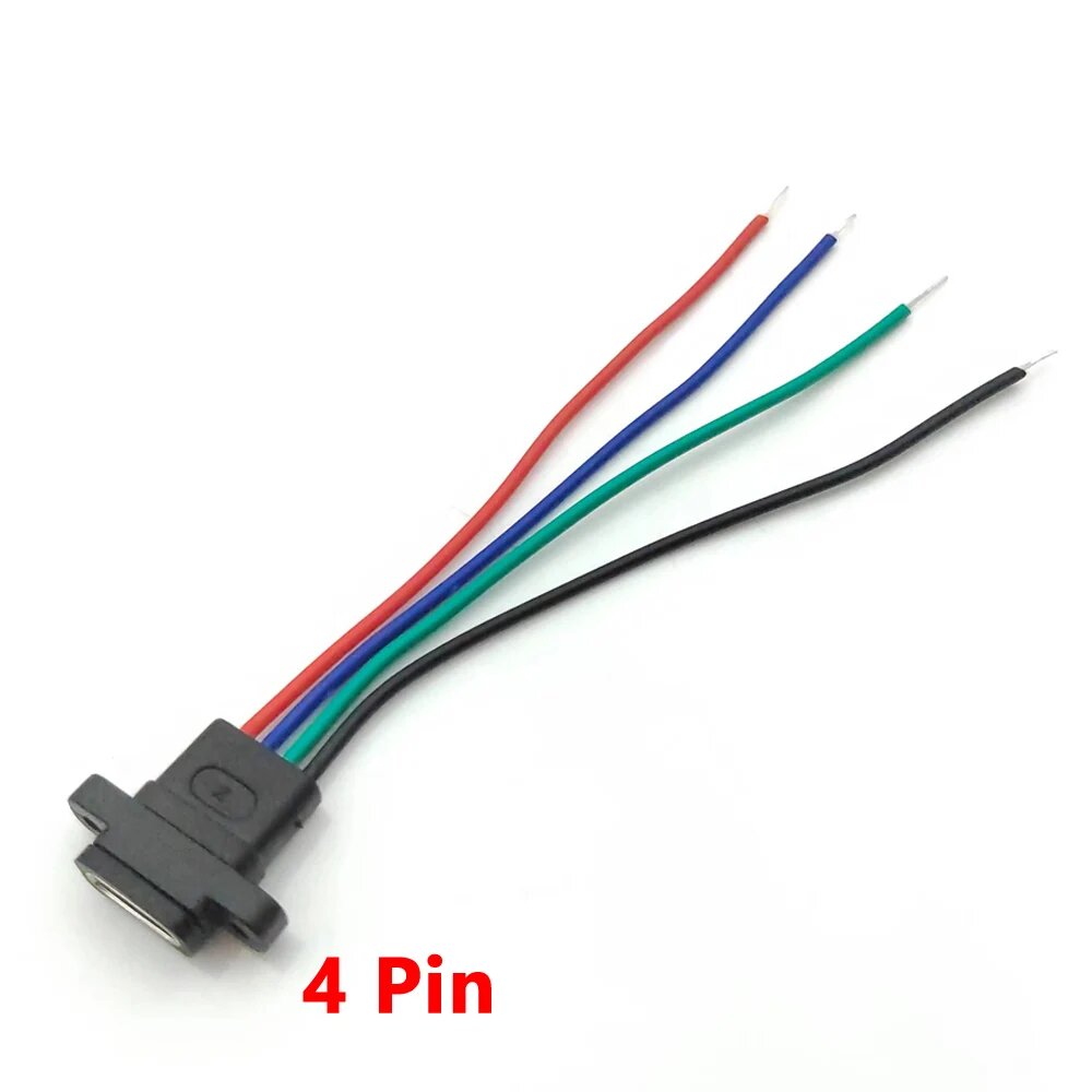 USB 3.1 Type-C разъем для пайки HBXINTAO 4Pin