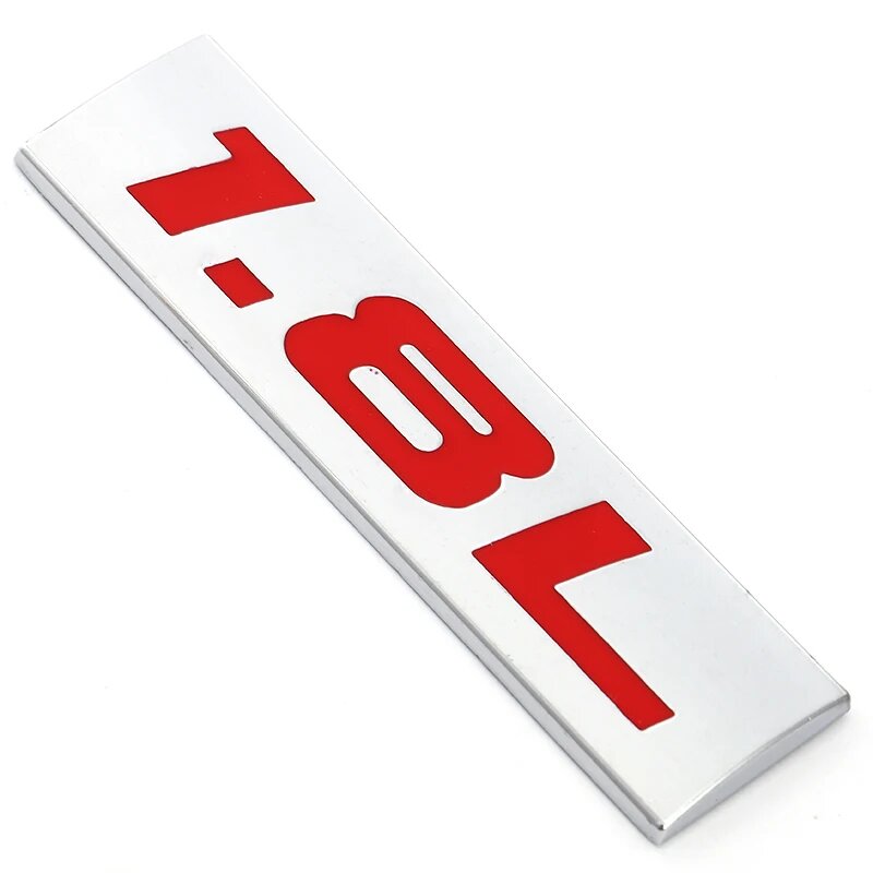 Автомобильная наклейка эмблема значок л наклейки для BMW Audi Ford Chevrolet Jeep Land Rover Toyota Honda Nissan 1.8L