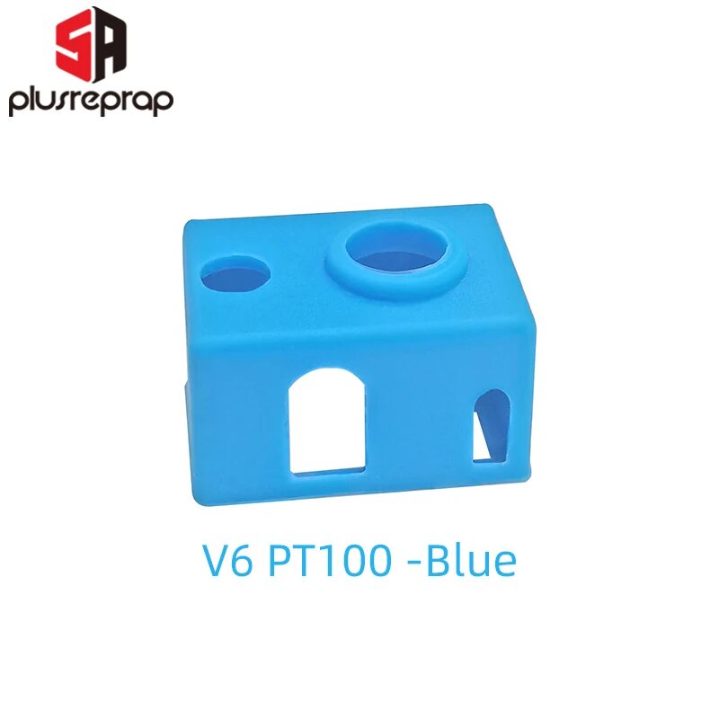 Силиконовый носок для 3D-принтера Blue V6 PT100